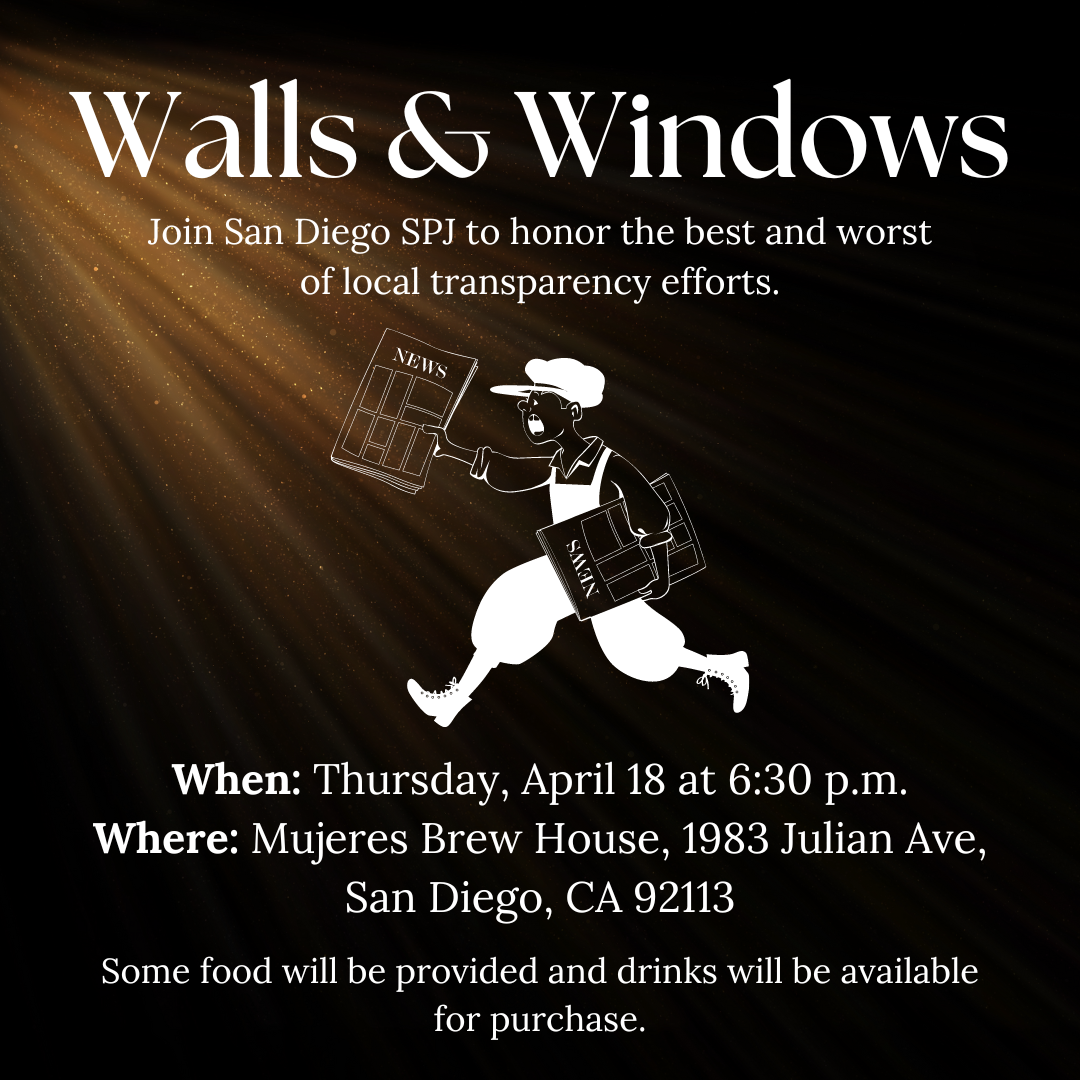 Meet SPJ San Diego’s 2024 Walls and Windows Honorees | San Diego ...